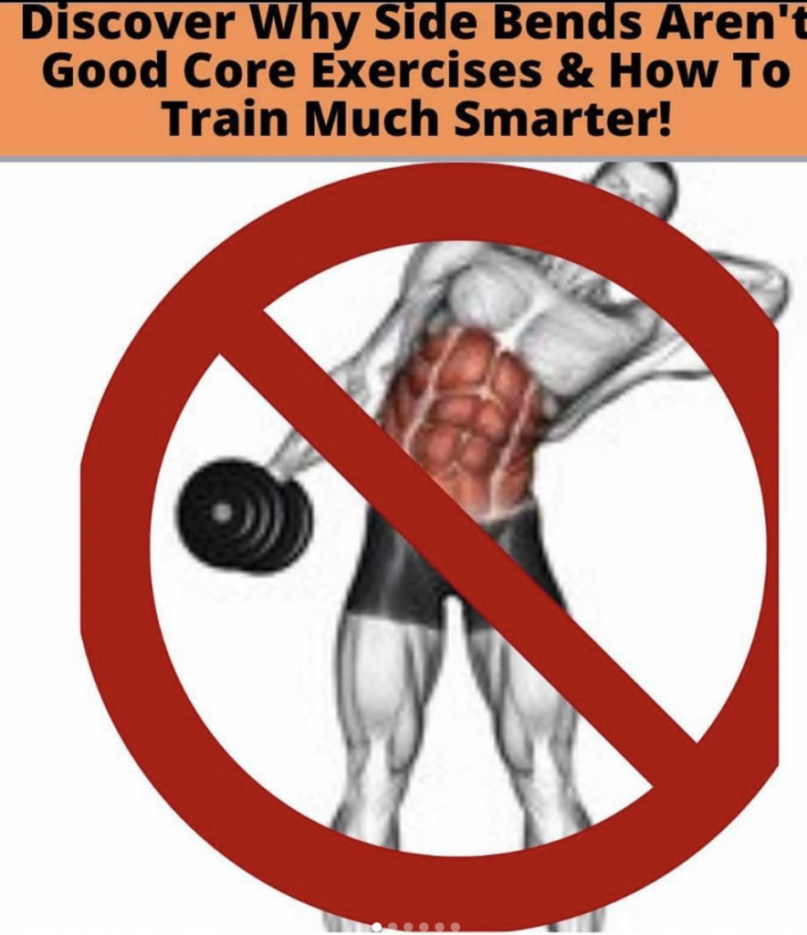 Why Side Bends Are A TERRIBLE Core Exercise