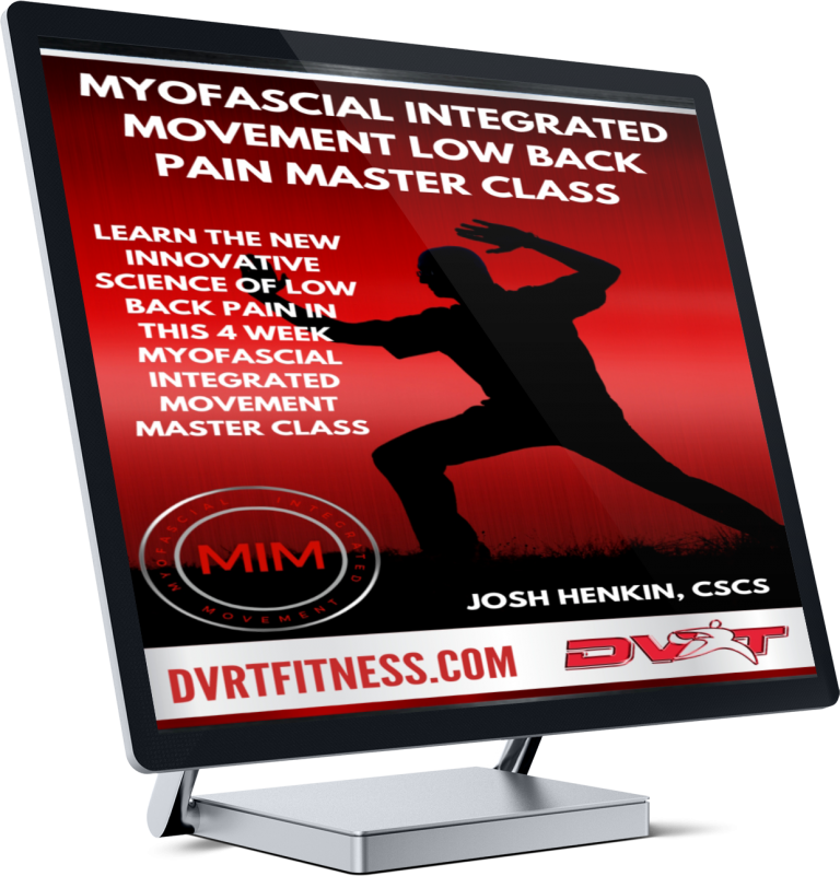 Myofascial Integrated Movement Low Back Pain Master Class - Ultimate ...