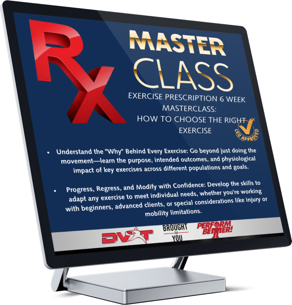 Exercise Prescription Masterclass: Choosing The Right Exercise & Program - Ultimate Sandbag Training