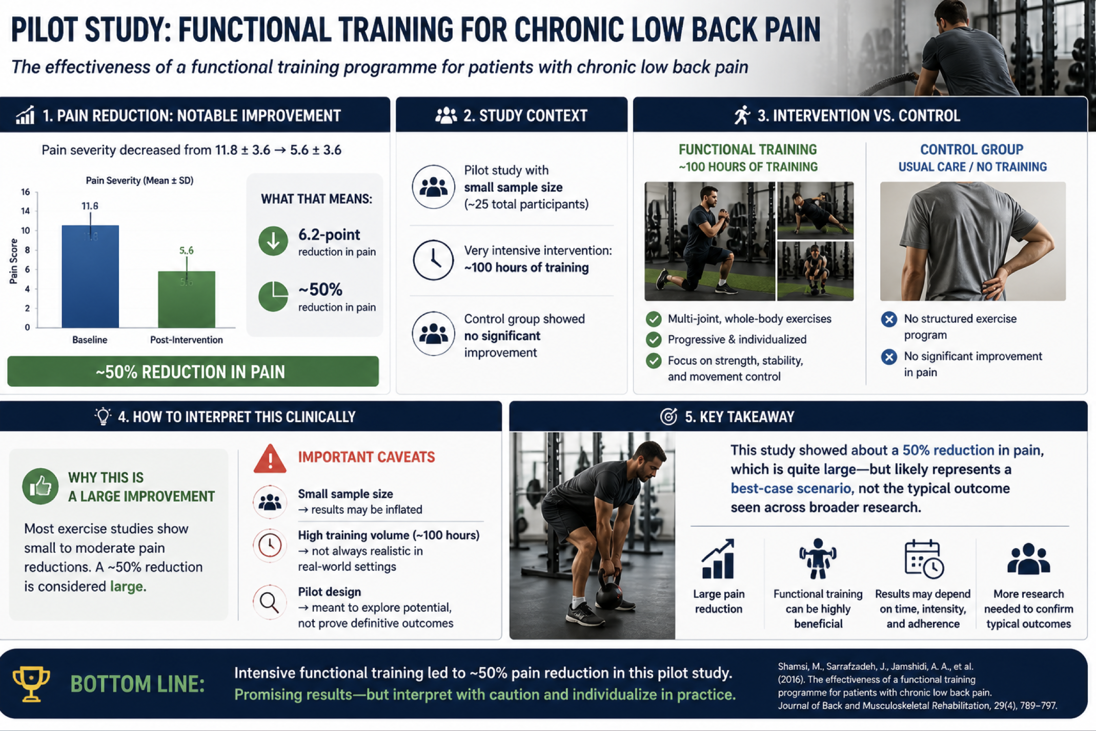Better For Back Pain? Low Back Exercises Or Functional Training ...